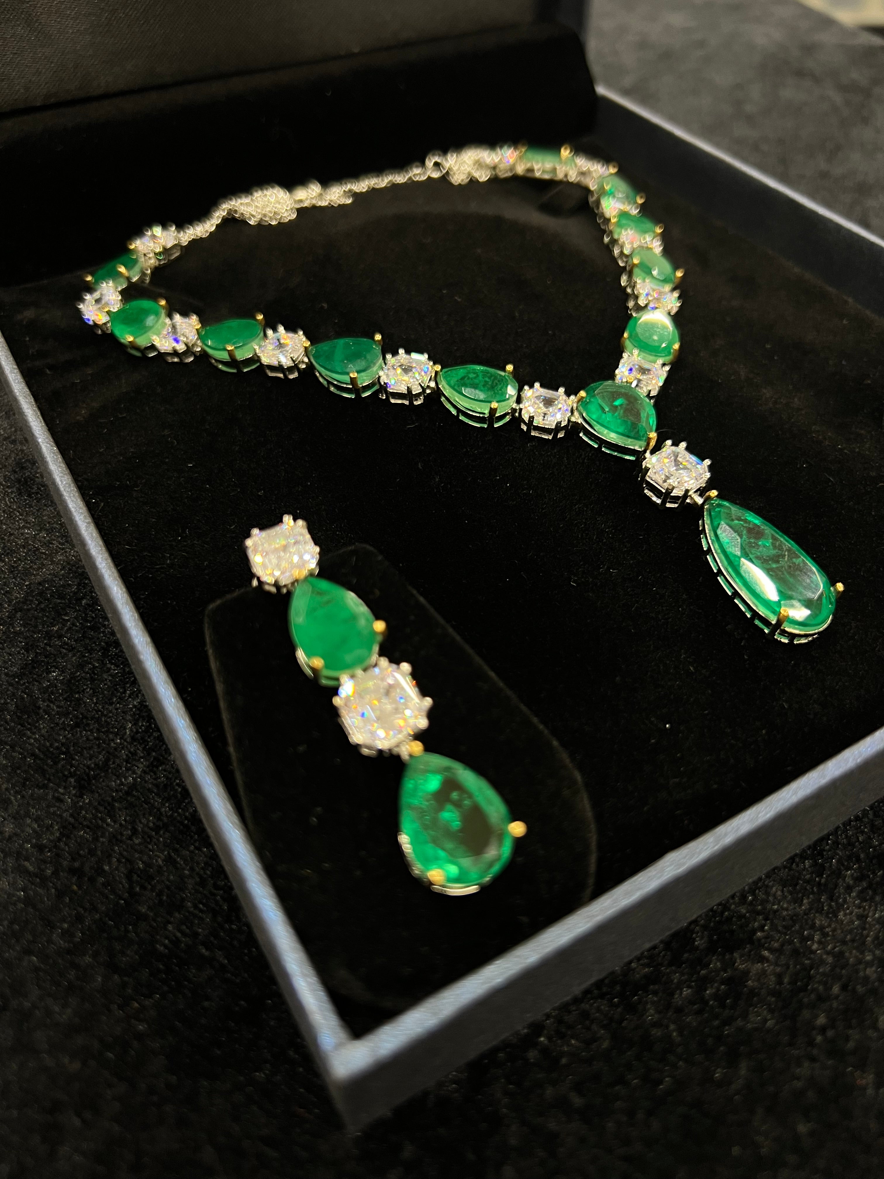 Eliana Emerald Set – Nohea Jewels